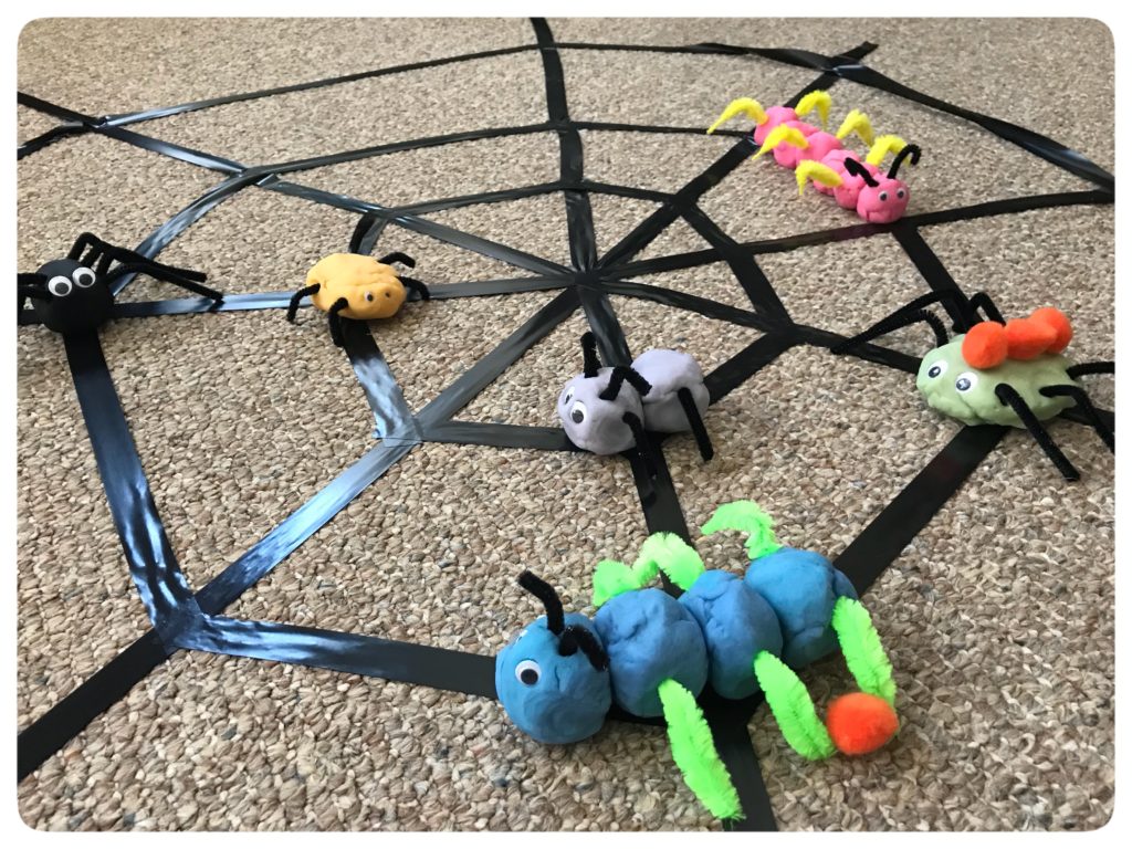 Playdough Bugs and Spiders | Lesson Plans for Preschool
